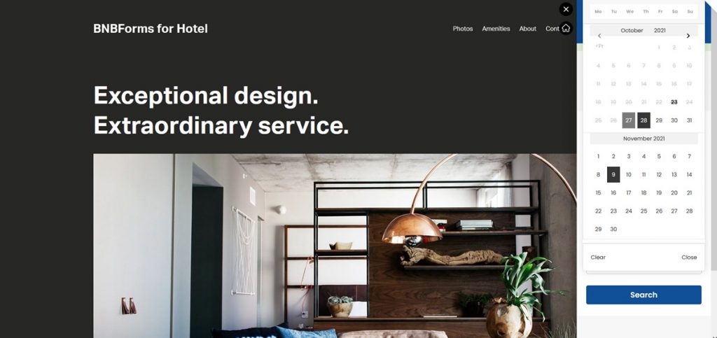 Squarespace Hotel Booking for Automated Reservations - BNBForms