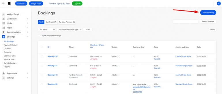 Squarespace Hotel Booking for Automated Reservations - BNBForms