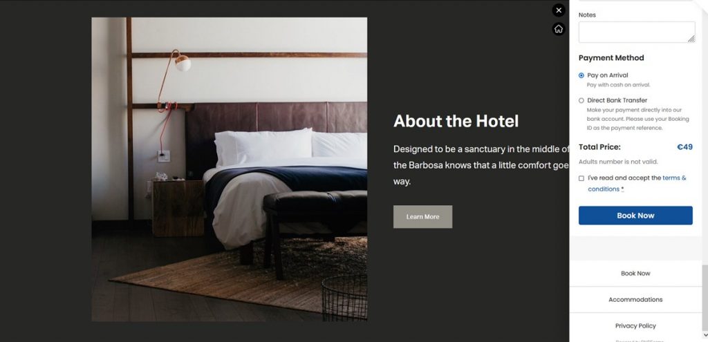 Squarespace Hotel Booking for Automated Reservations - BNBForms
