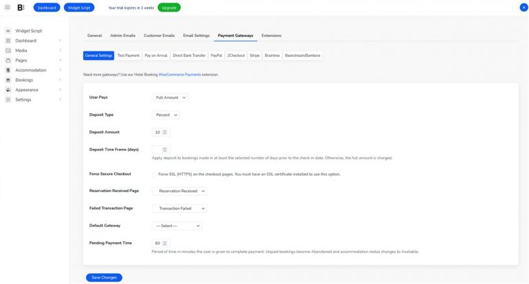 Create a Hotel Booking System from Scratch: Embed a Code - BNBForms