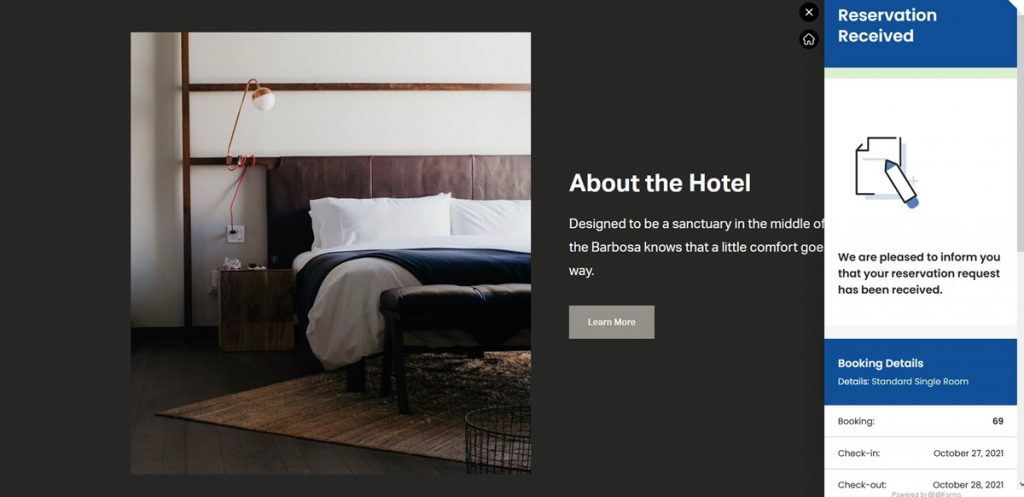Squarespace Hotel Booking for Automated Reservations - BNBForms