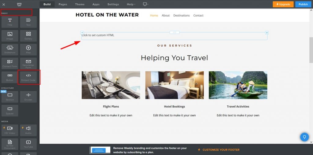 How To Create A Booking Section On Weebly For Hotels BNBForms
