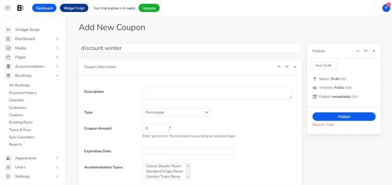 Online Hotel Booking System for a Website - BNBForms