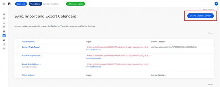 How to sync with Airbnb, Booking.com, and other travel platforms via iCal - BNBForms