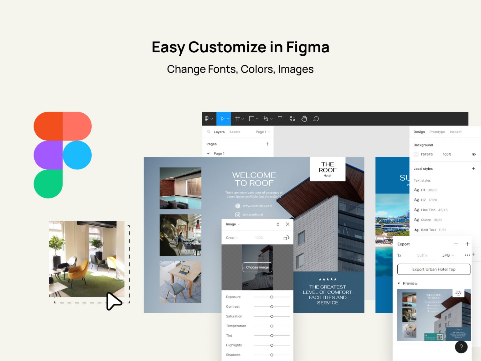 Download Free Hotel Booklet & Brochure Templates for Print - BNBForms