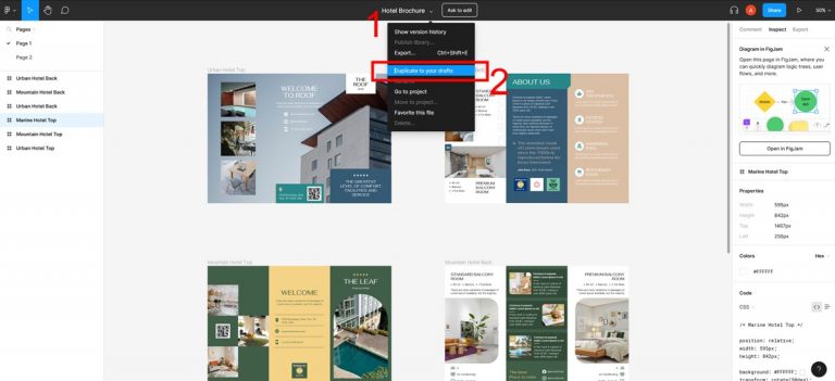 Download Free Hotel Booklet & Brochure Templates for Print - BNBForms