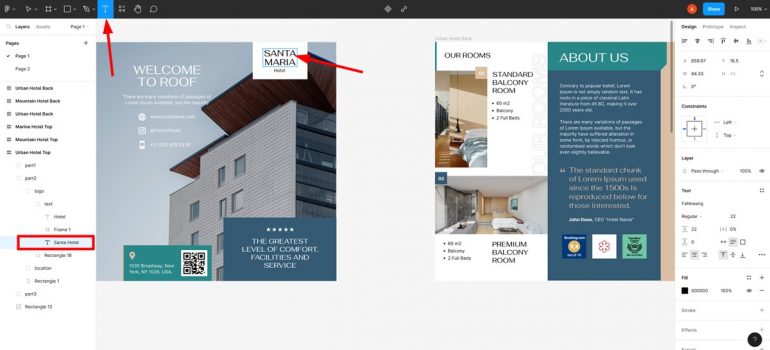 Download Free Hotel Booklet & Brochure Templates for Print - BNBForms
