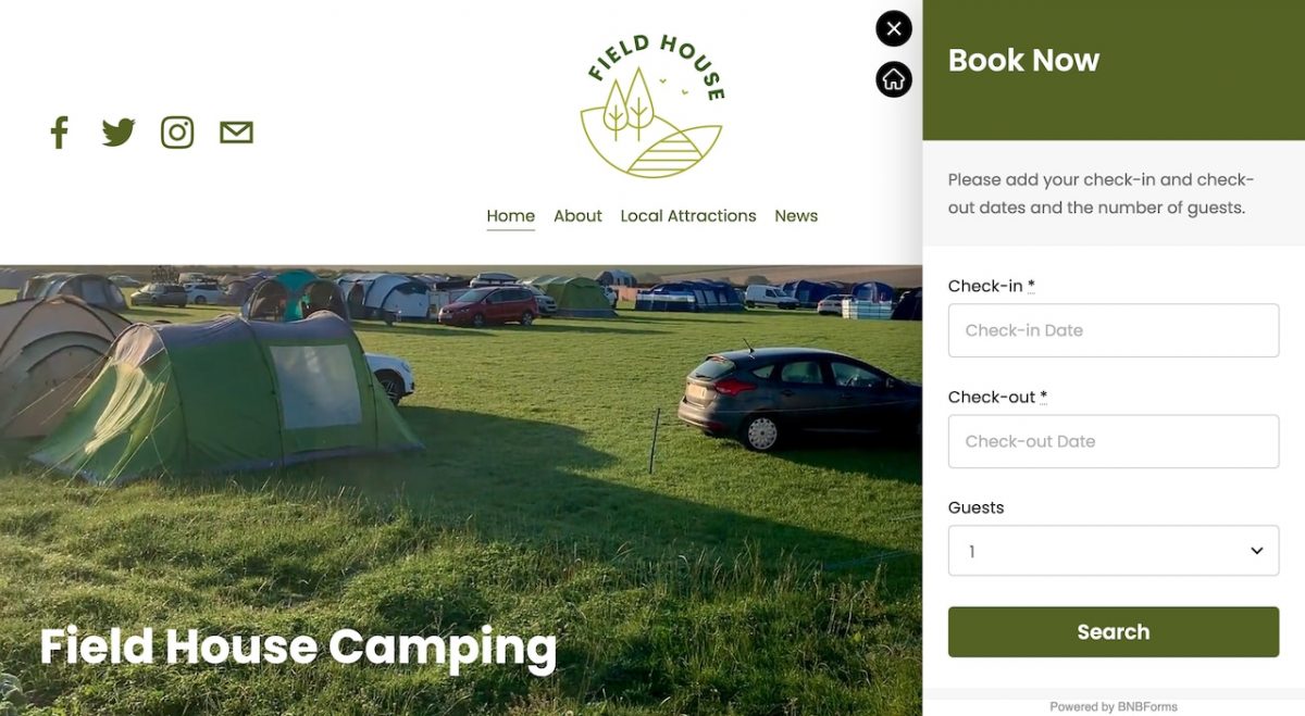 Showcase – Real Client Examples - BNBForms