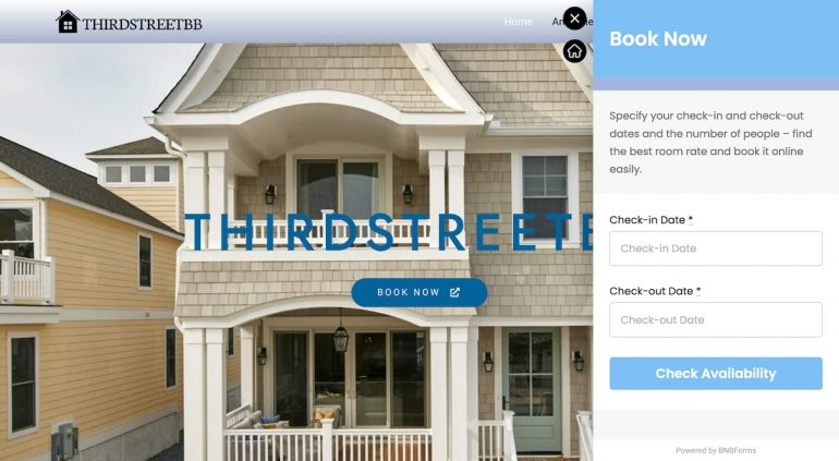 Showcase – Real Client Examples - BNBForms