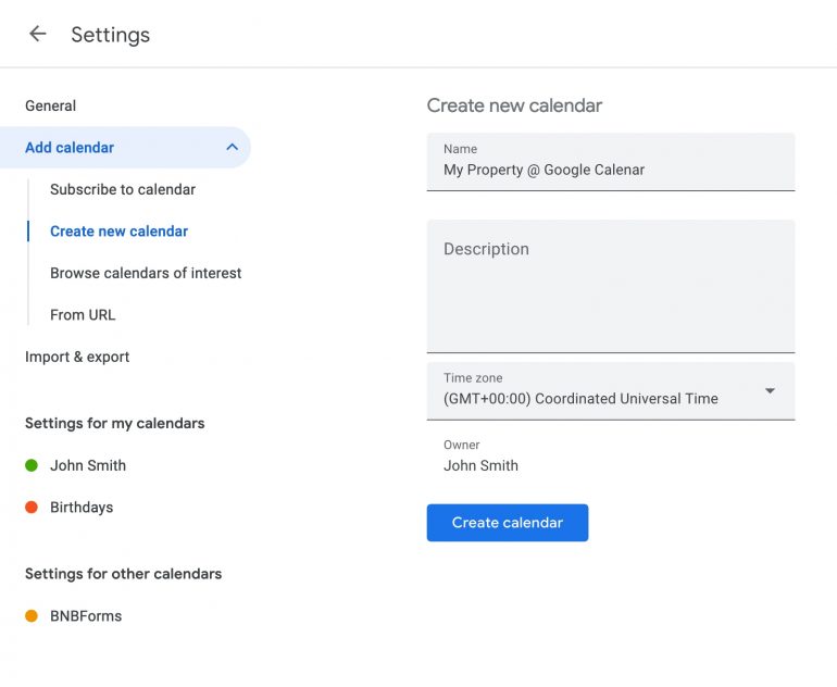 How to sync bookings with Google and Apple calendars - BNBForms