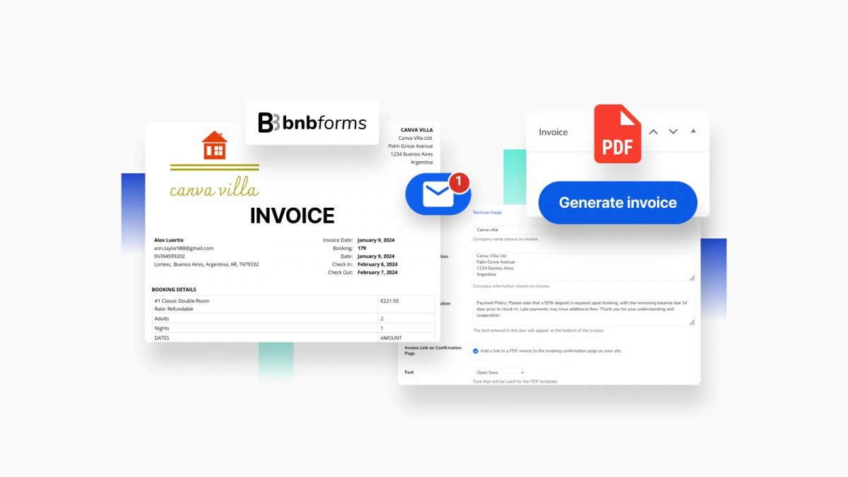 Free Hotel Invoice Generator: Simplify Billing with Automated PDF ...