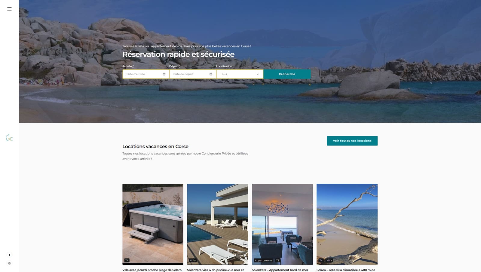 22 Vacation Rental Website Examples - Analyzed - BNBForms